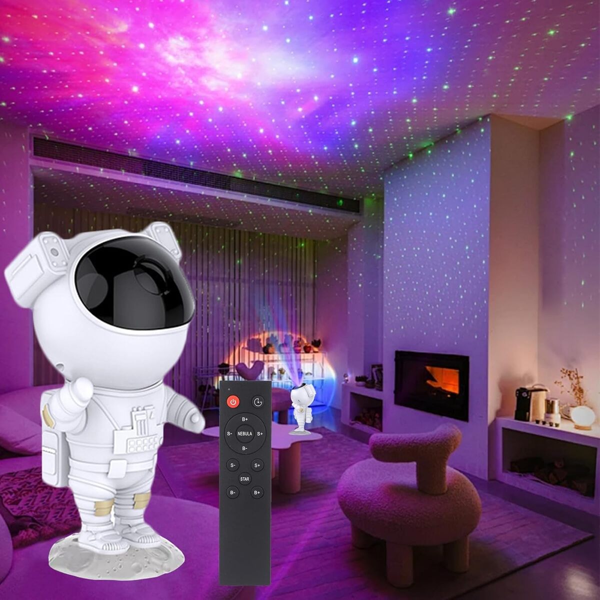Test du projecteur galaxy Les-Theresa Astronaute : immersion stellaire ...